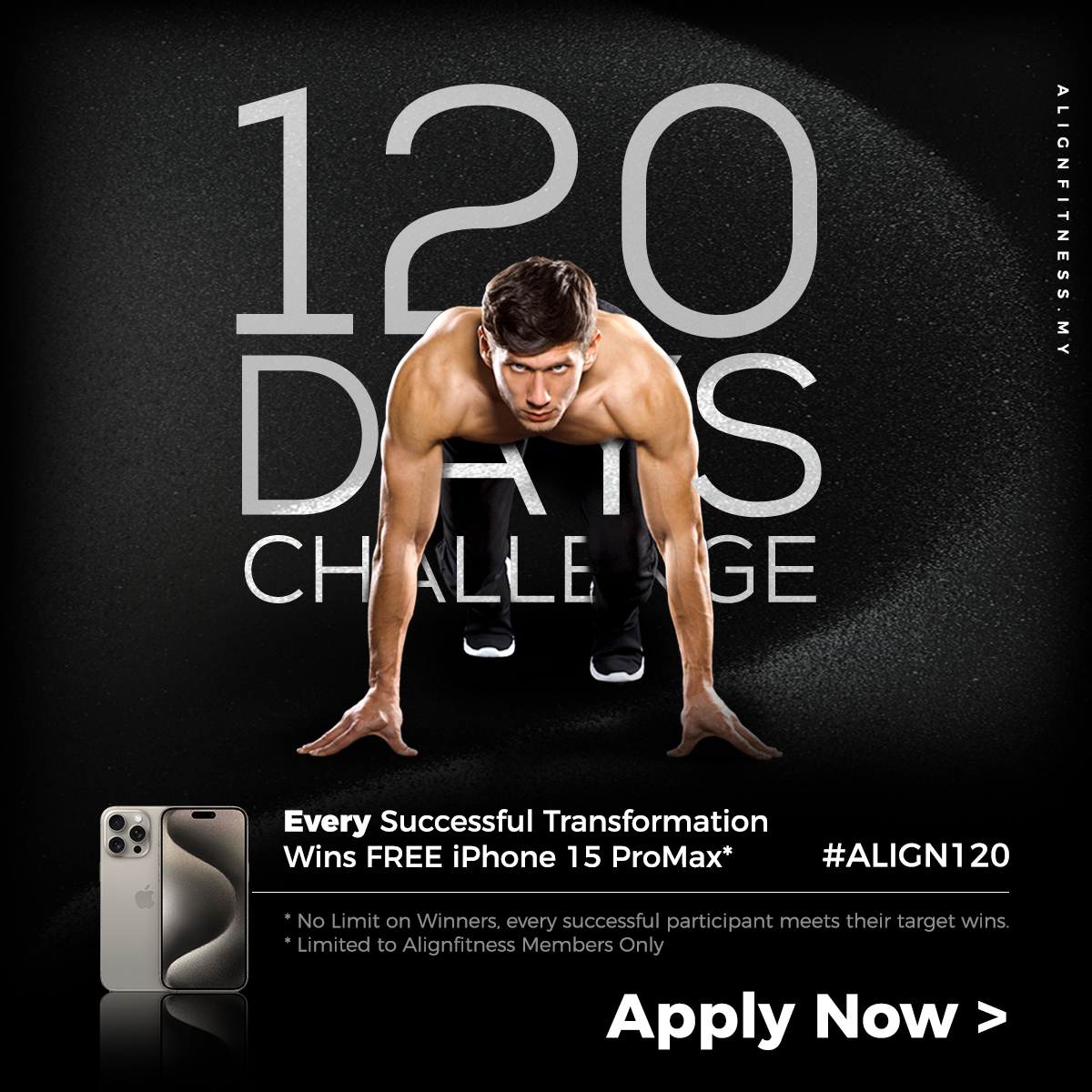 Align120 - The Largest Fitness Challenge in Penang